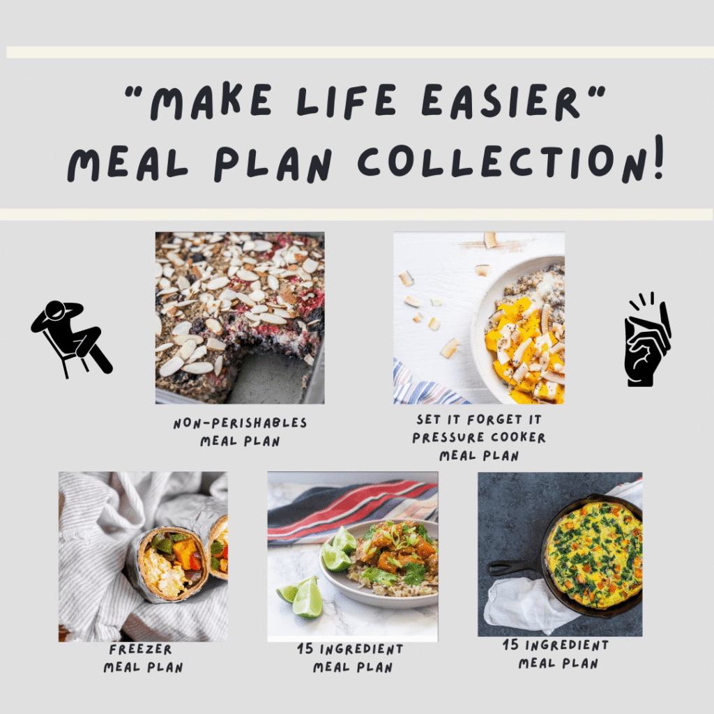 Dietitian Meal Plans | Appetite For Nutrition | Adult & Child